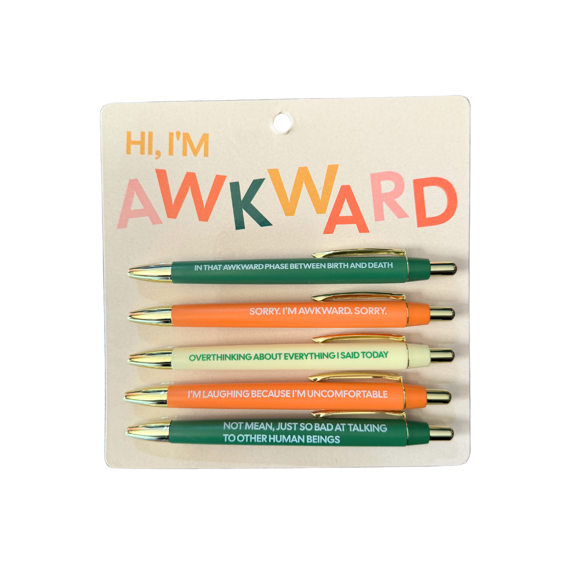 Awkward Pen Set | Blow Me Candle Co.