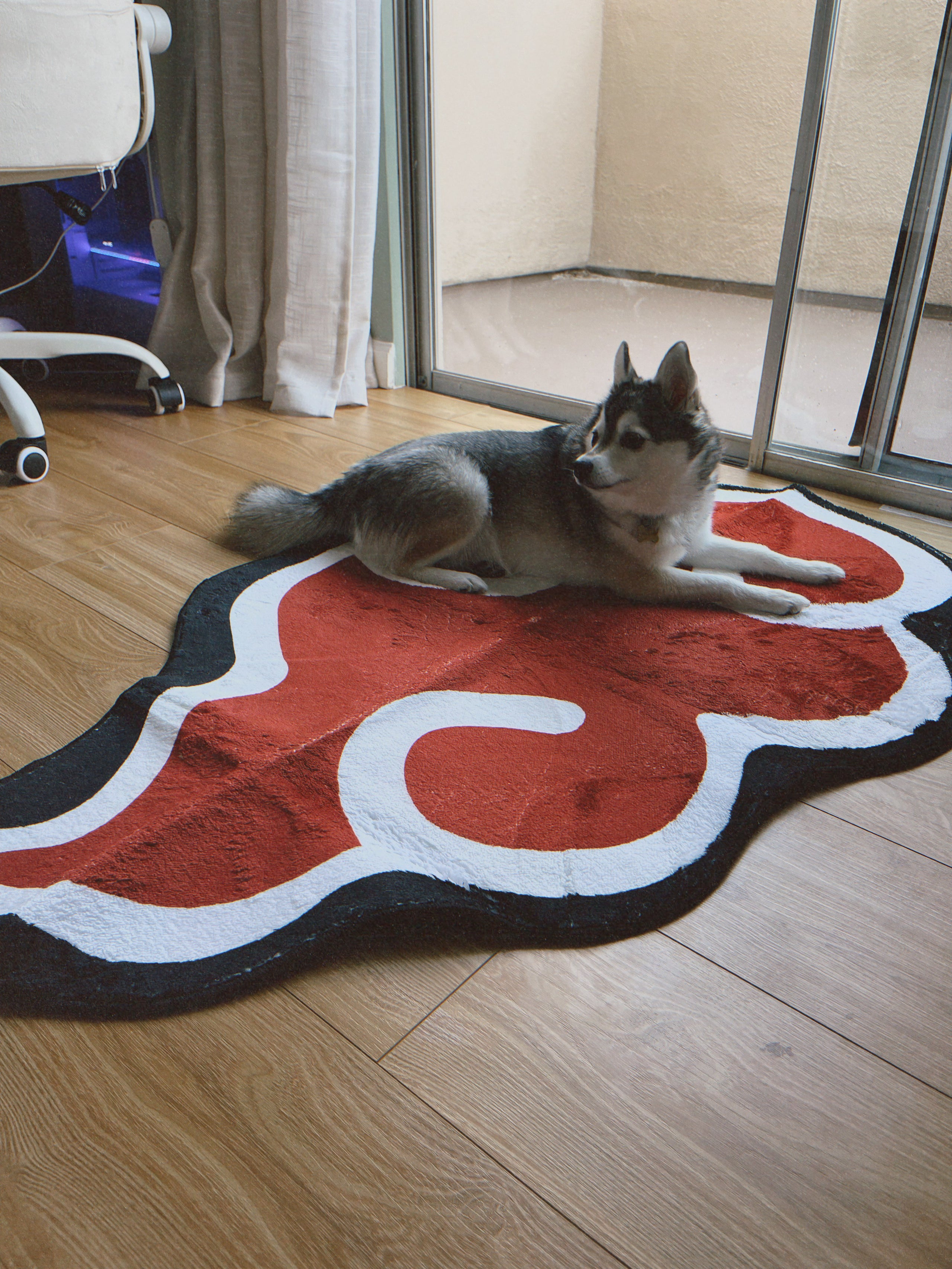 Naruto Rug Akatsuki Cloud | Blow Me Candle Co.